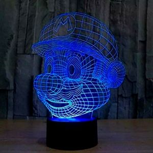Other | 3d Night Light Mario | Poshmark